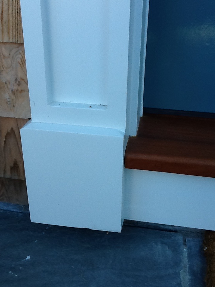 cliff entry door trim detail – Nantucket Direct Window and Door
